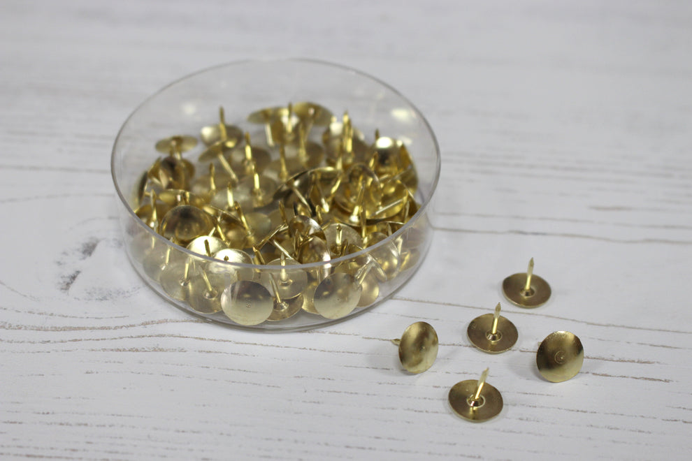 Brass Drawing Pins – Crafty Imaginations
