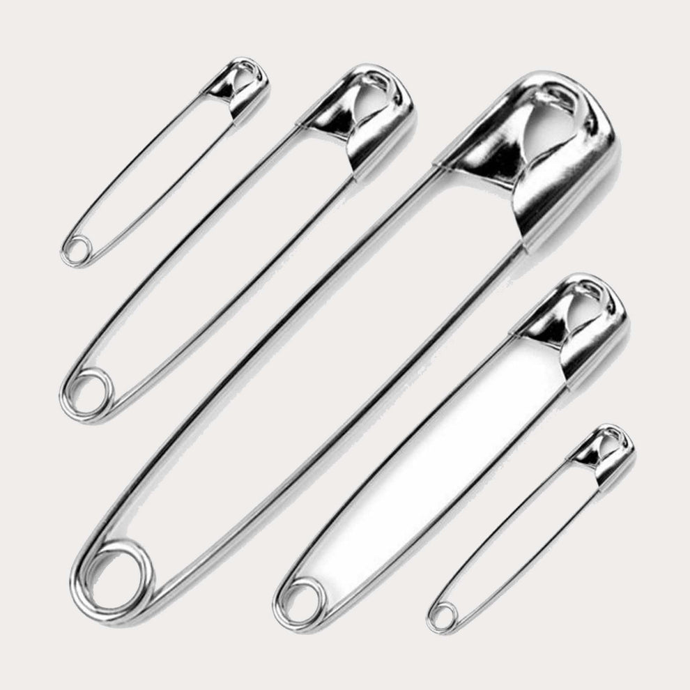 Silver Safety Pins – Crafty Imaginations