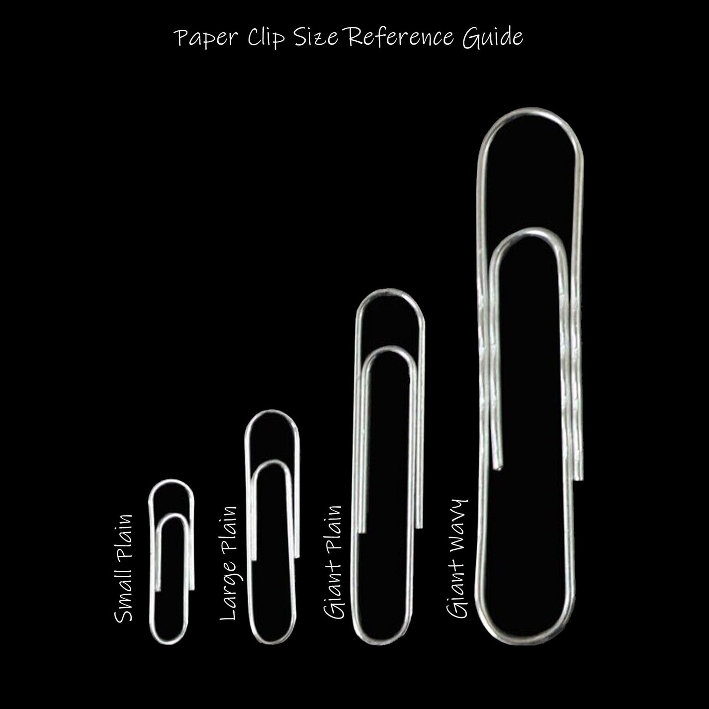 31mm Large Plain Paper Clips – Crafty Imaginations